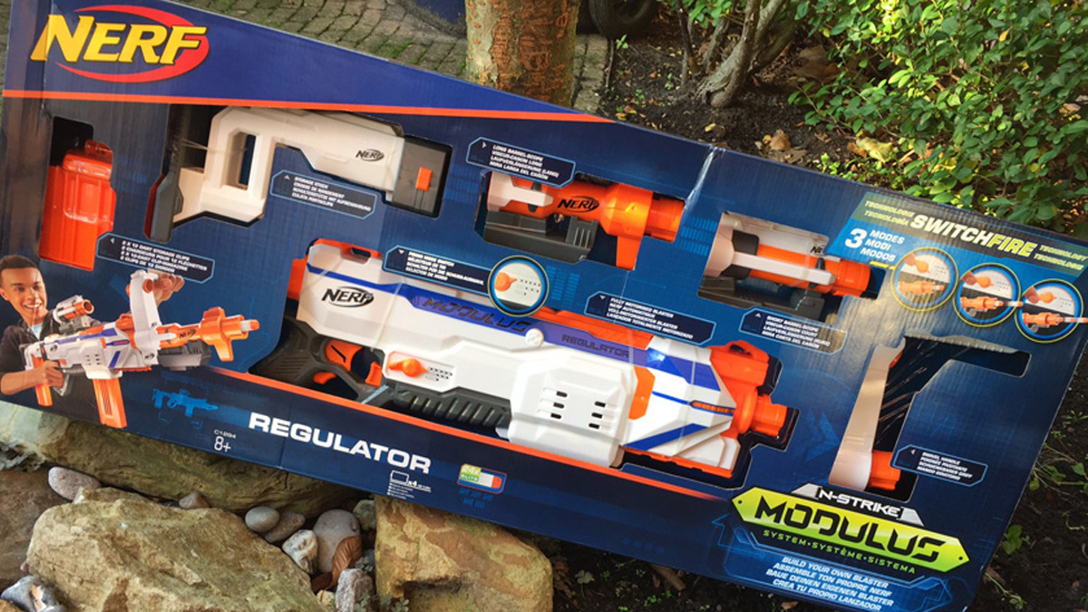 Nerf N-Strike Modulus Regulator, een stoer schietmonster voor buiten ...