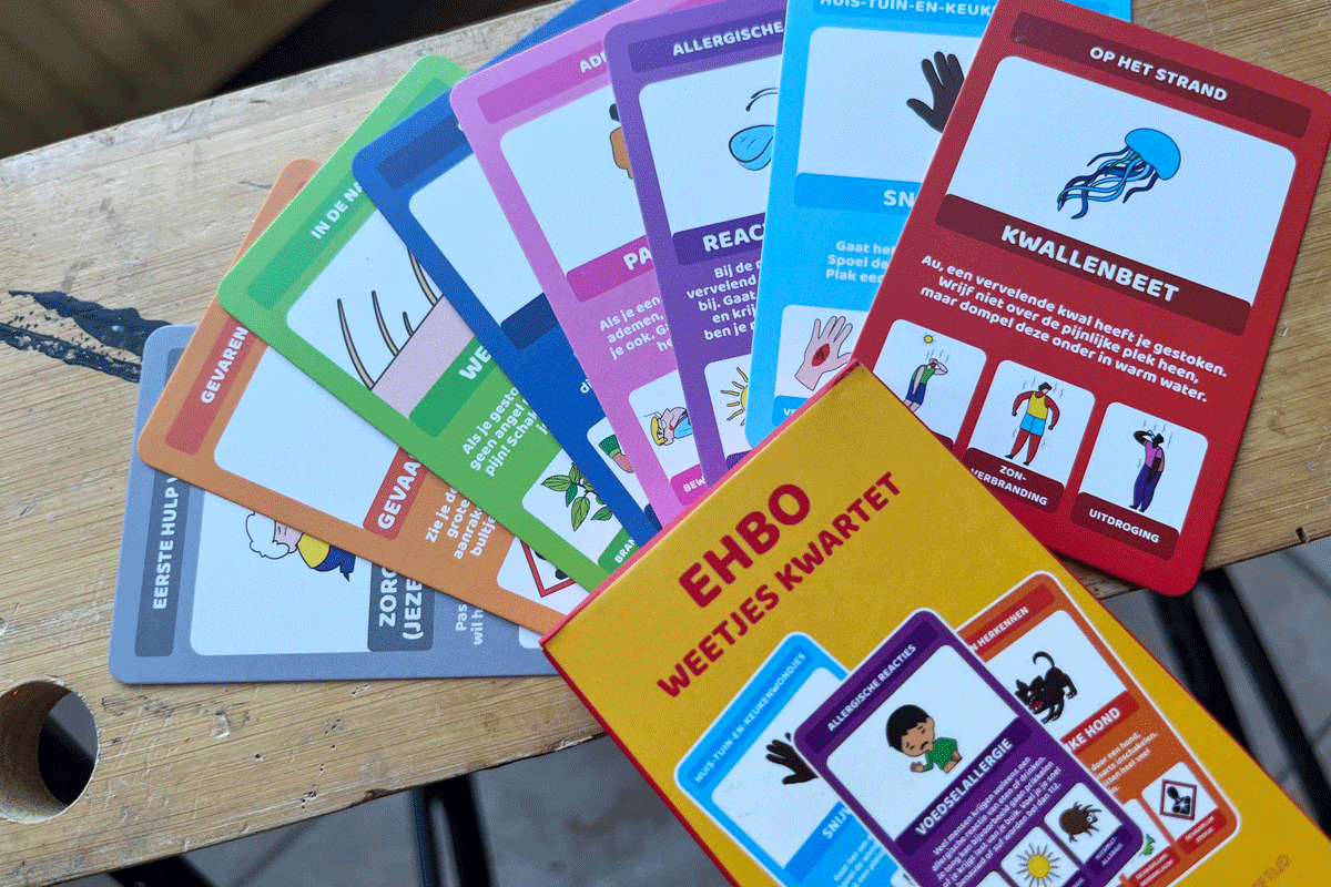 EHBO weetjes kwartet, super leerzaam voor de kids