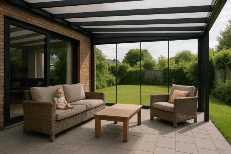 Veranda inspiratie: genieten met je gezin, seizoen na seizoen